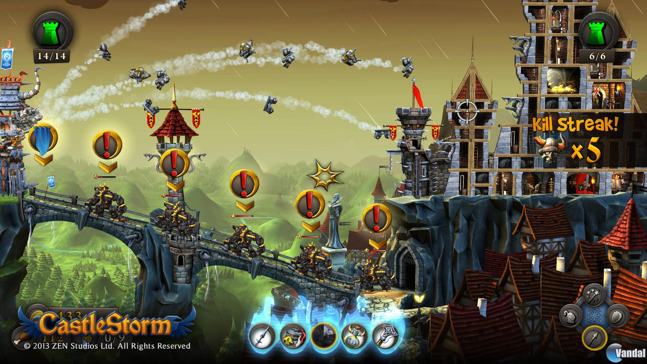 Castlestorm PSN - Videojuego (PS3, Xbox 360, Android, PSVITA, Wii U, PC ...