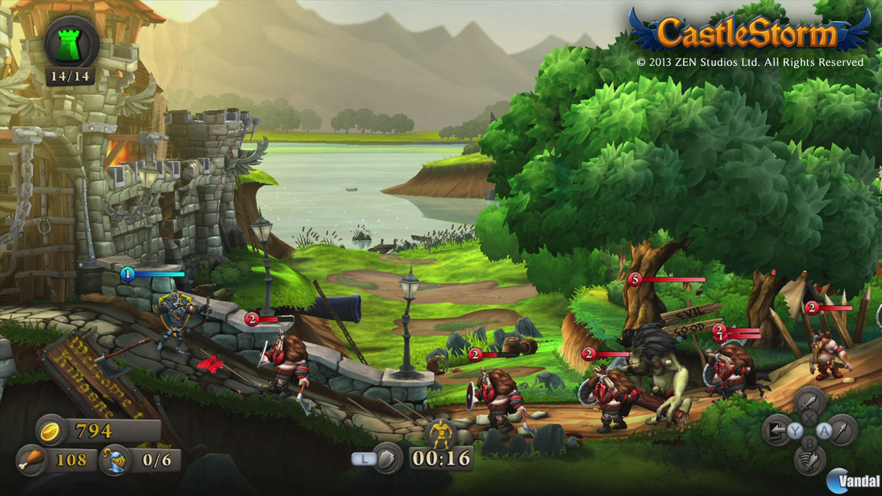 Castlestorm PSN - Videojuego (PS3, Xbox 360, Android, PSVITA, Wii U, PC ...