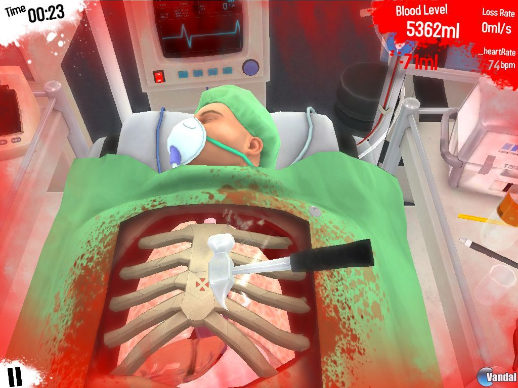 Surgeon Simulator - Videojuego (iPhone) - Vandal
