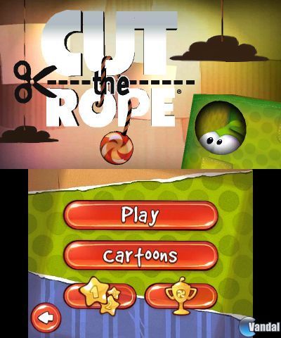 Cut the Rope: Pack 3 juegos - Videojuego (Nintendo 3DS) - Vandal