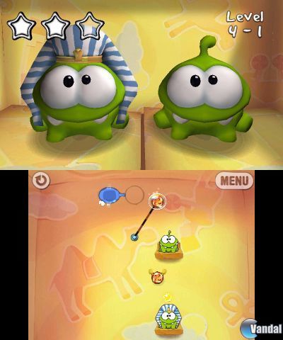 Cut the Rope: Pack 3 juegos - Videojuego (Nintendo 3DS) - Vandal