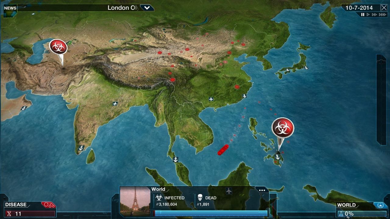 Plague Inc: Evolved - Videojuego (PC, Xbox One, PS4 y Switch) - Vandal