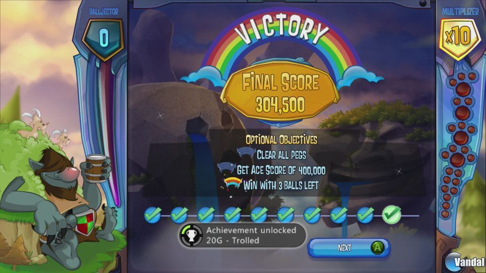 Peggle 2 - Videojuego (Xbox One, Xbox 360 y PS4) - Vandal