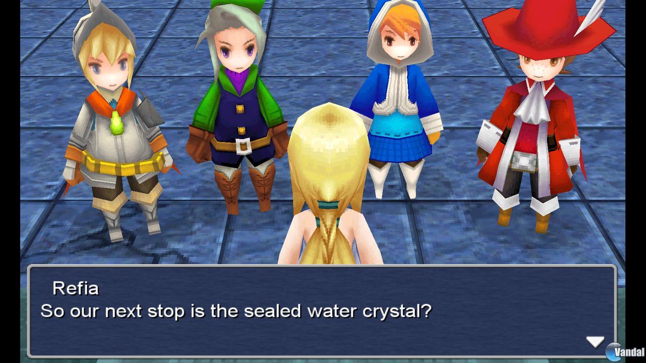 Final Fantasy III - Videojuego (NDS, PSP, iPhone, PC, Wii y Android ...