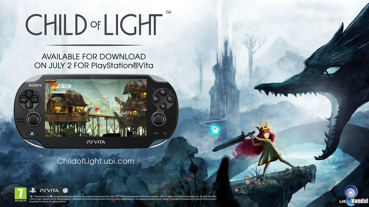 Child of Light - Videojuego (PS4, PC, PSVITA, PS3, Wii U, Xbox One ...