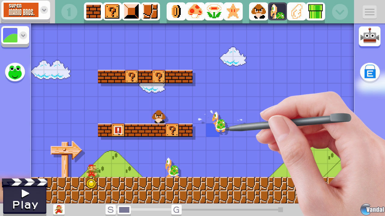 Super Mario Maker - Videojuego (Wii U) - Vandal