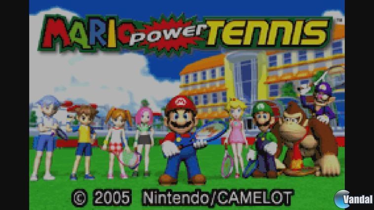 Mario Power Tennis - Videojuego (Wii, GameCube, Game Boy Advance y Wii ...