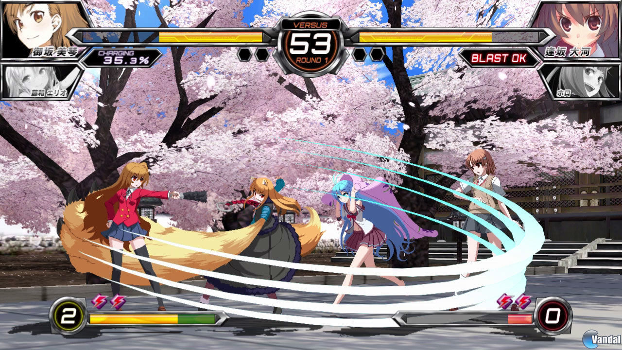 Dengeki Bunko Fighting Climax PSN - Videojuego (PS3 y PSVITA) - Vandal