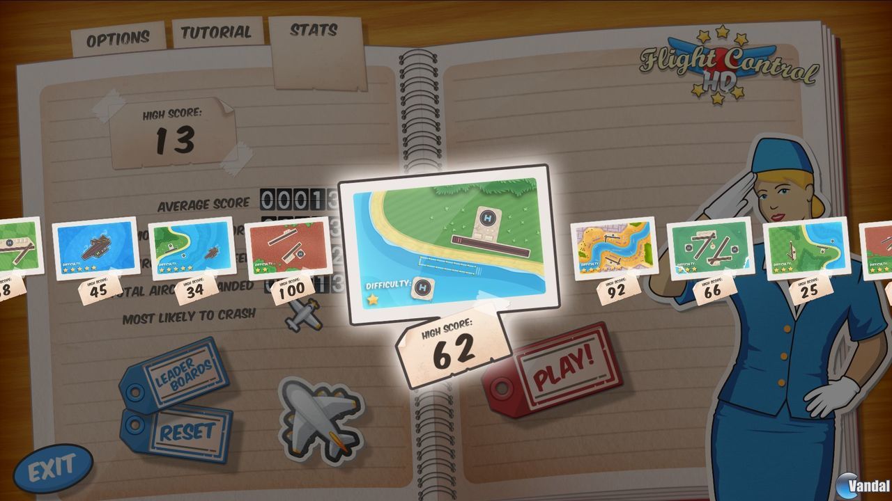 Flight Control HD PSN - Videojuego (PS3 y PC) - Vandal
