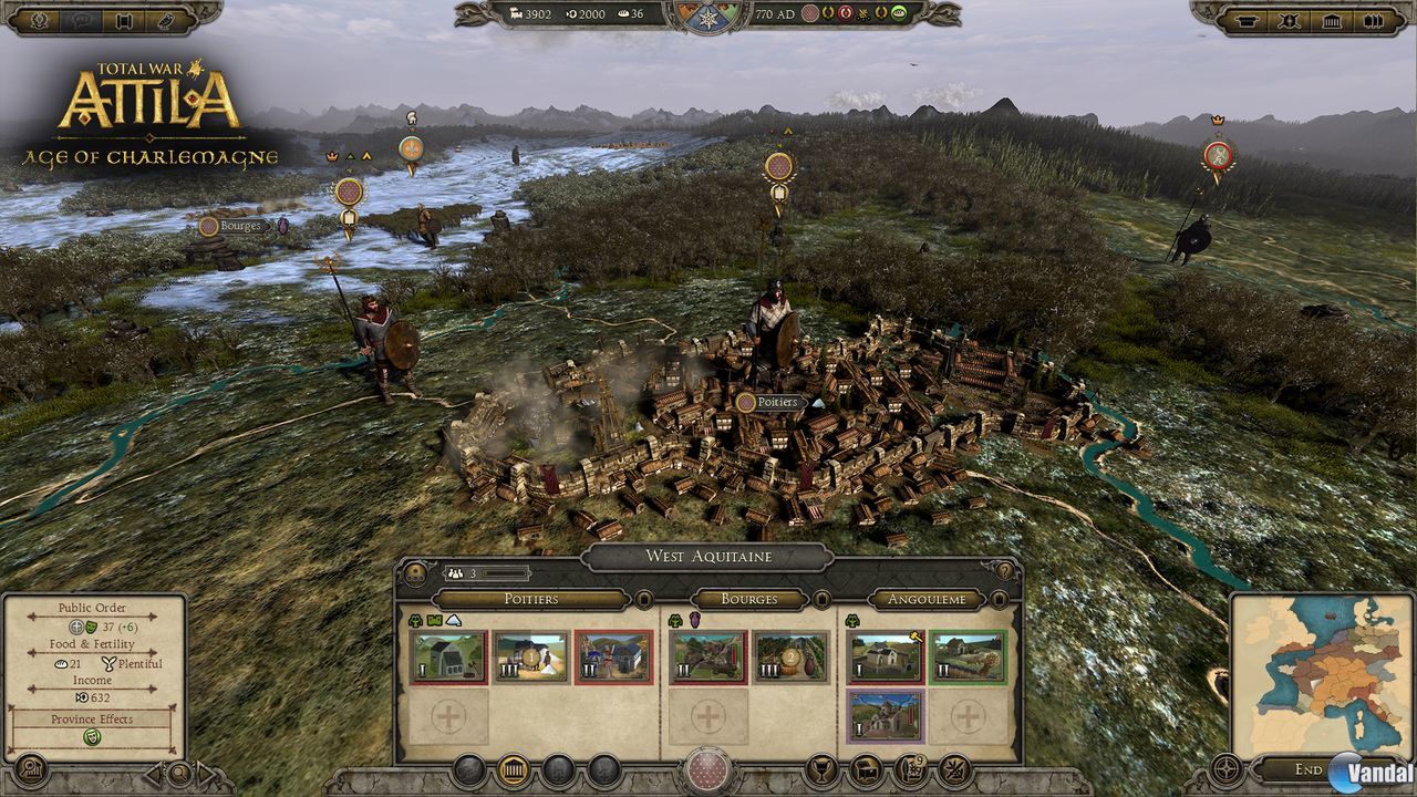 Total War: Attila - Videojuego (PC) - Vandal