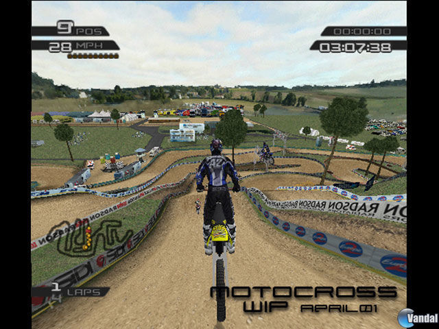 MX Rider - Videojuego (PS2) - Vandal