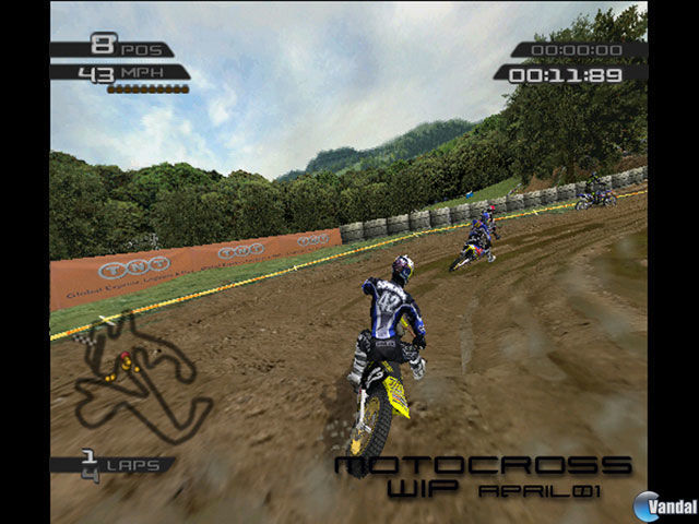 MX Rider - Videojuego (PS2) - Vandal