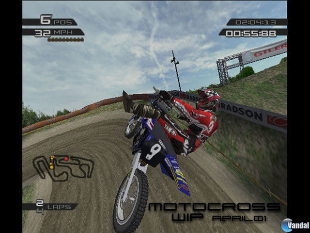 MX Rider - Videojuego (PS2) - Vandal