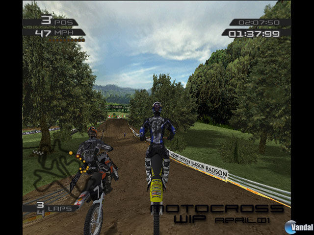 MX Rider - Videojuego (PS2) - Vandal