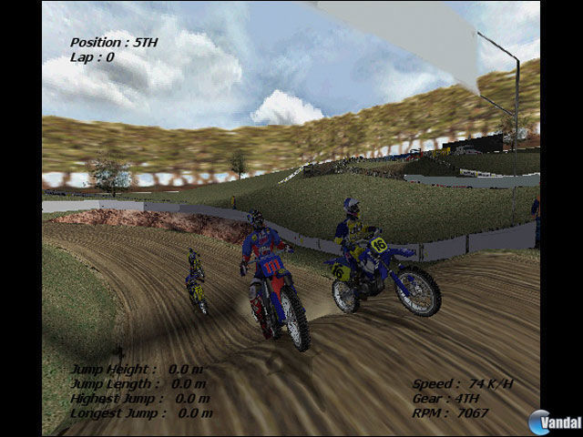 MX Rider - Videojuego (PS2) - Vandal
