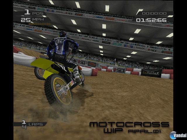 MX Rider - Videojuego (PS2) - Vandal