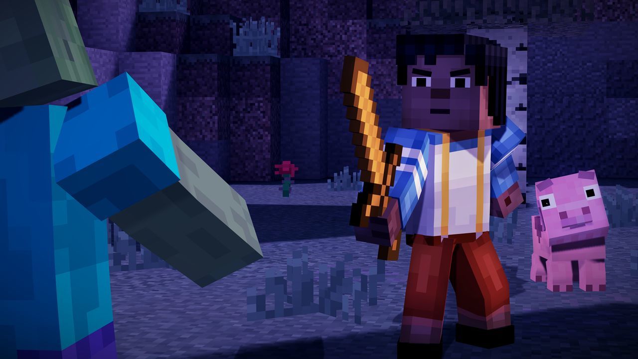 Minecraft: Story Mode - Episode 1: The Order of the Stone - Videojuego (PC, PS4, Android, PS3 ...