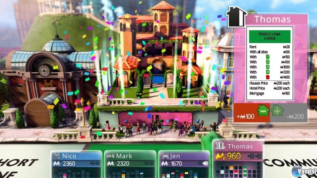 MONOPOLY PLUS - Videojuego (PS4, PC, Xbox One, PS3 y Xbox 360) - Vandal