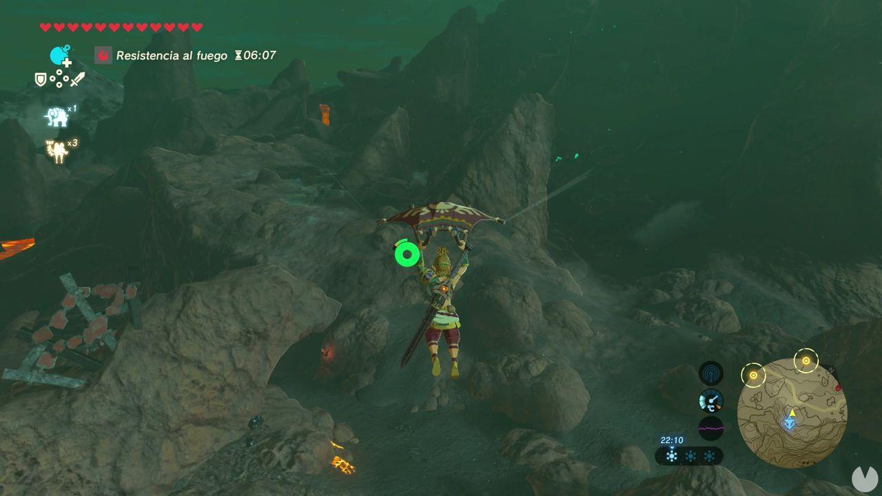 Vah Rudania, bestia divina del fuego - Zelda: Breath of the Wild