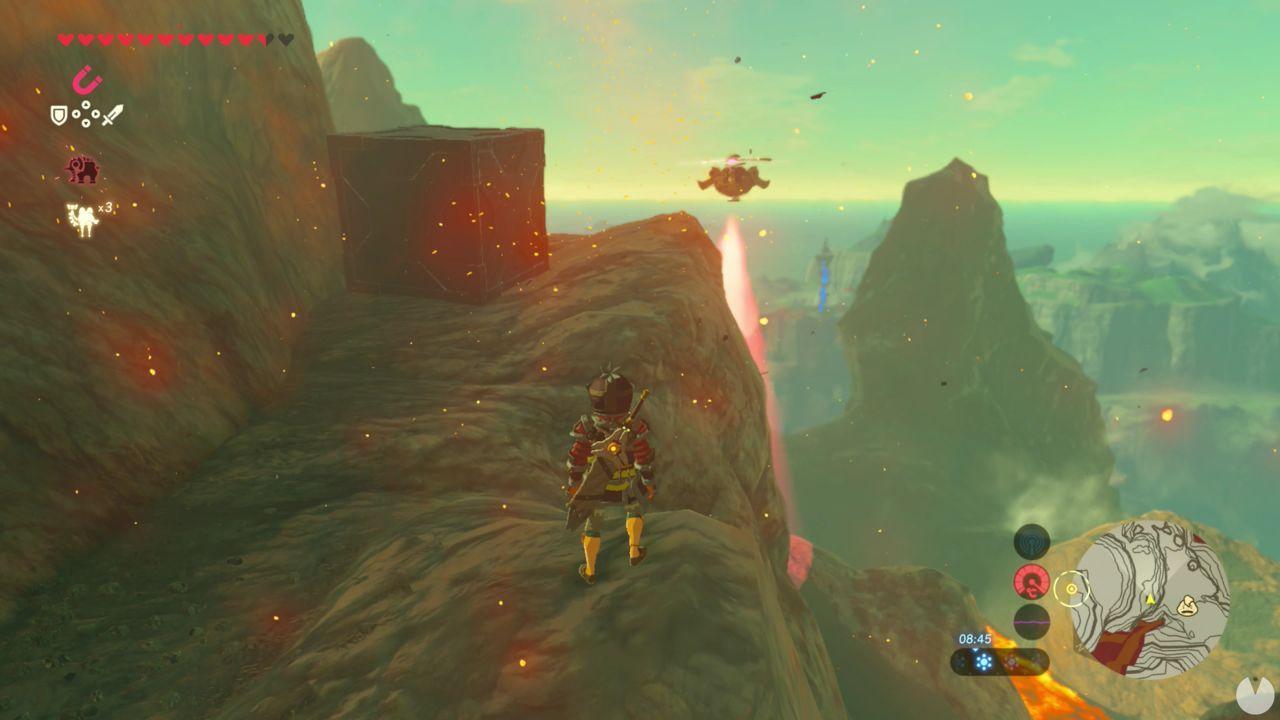 Vah Rudania, bestia divina del fuego - Zelda: Breath of the Wild