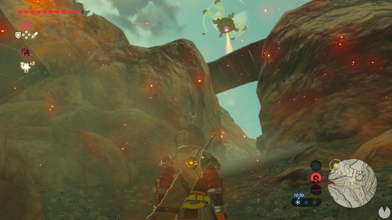 Vah Rudania, bestia divina del fuego - Zelda: Breath of the Wild
