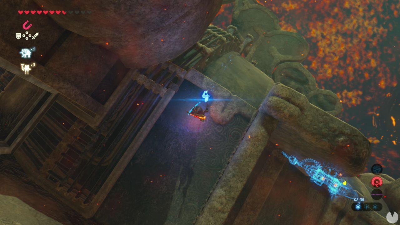 Vah Rudania, bestia divina del fuego - Zelda: Breath of the Wild