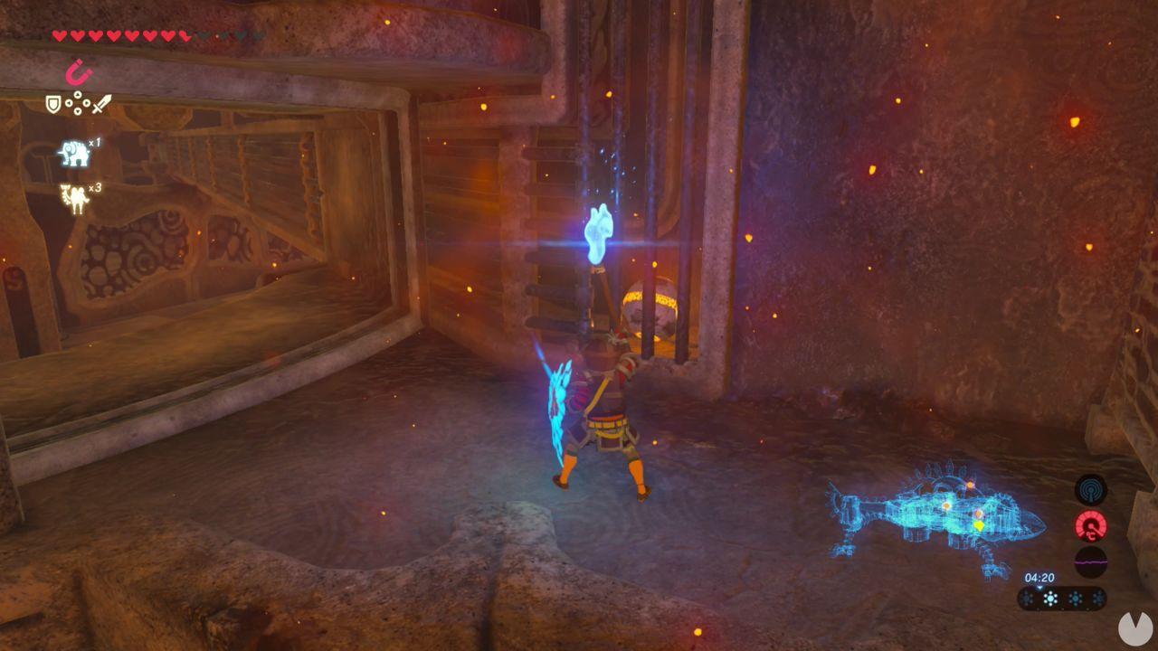 Vah Rudania, bestia divina del fuego - Zelda: Breath of the Wild