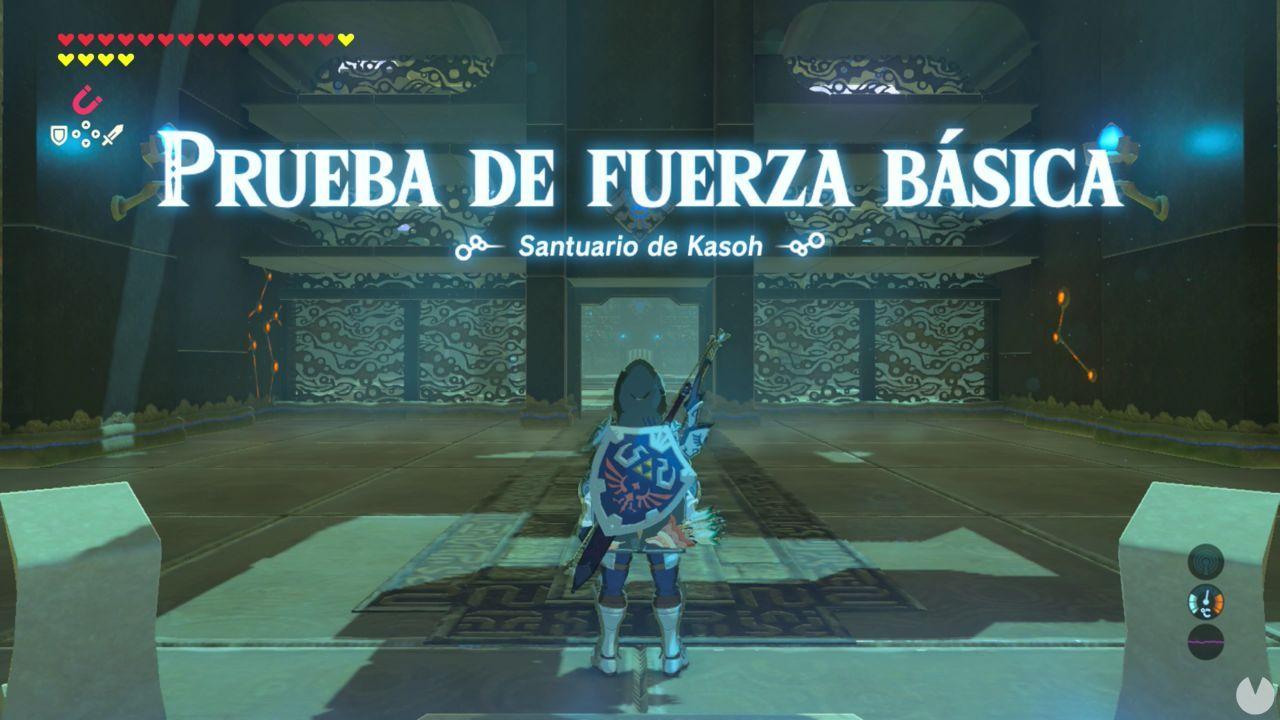 Completar el Santuario de Kasoh en Zelda: Breath of the Wild