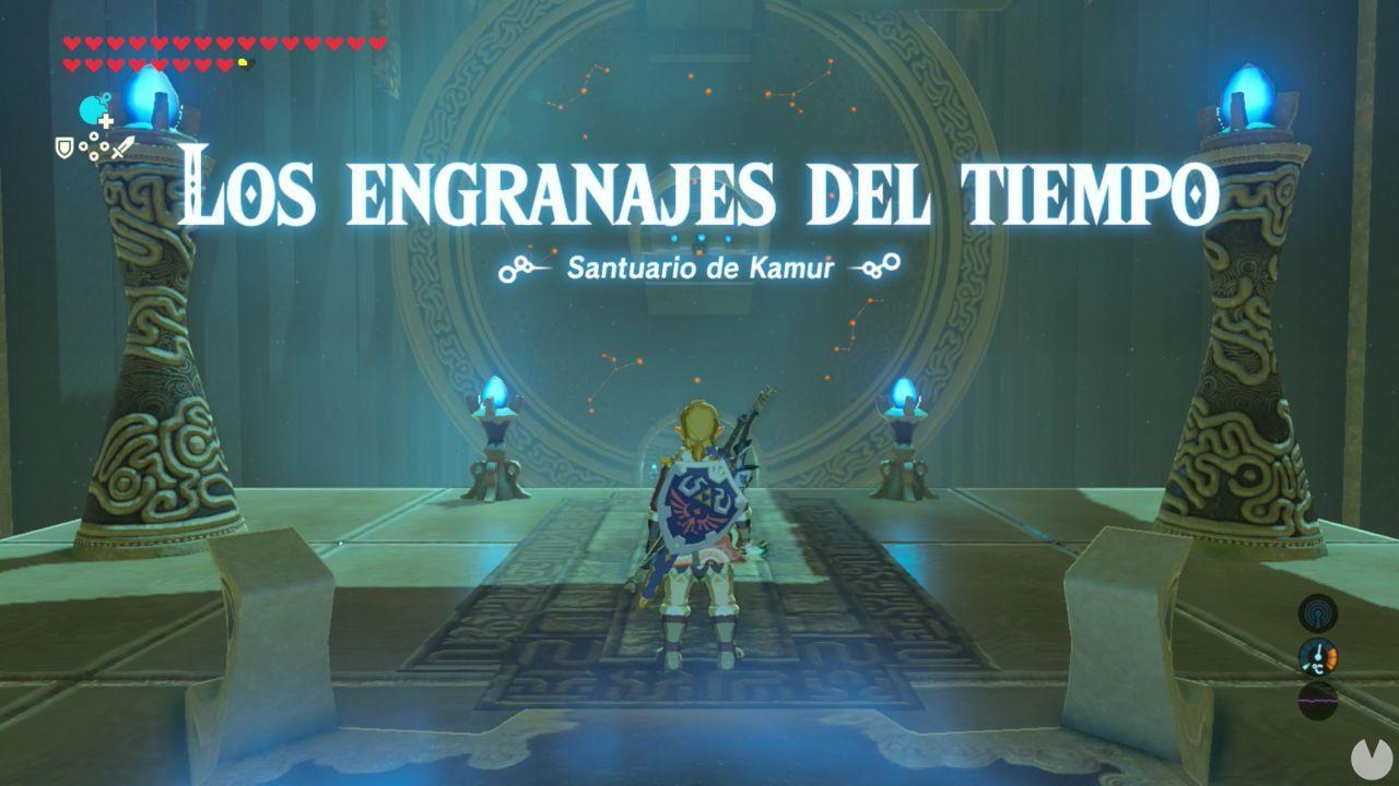 La estatua maldita y el Santuario de Kamur en Zelda: BotW