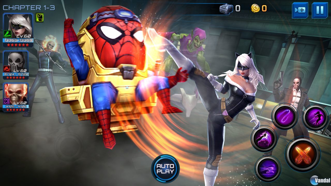 Marvel Future Fight - Videojuego (iPhone y Android) - Vandal