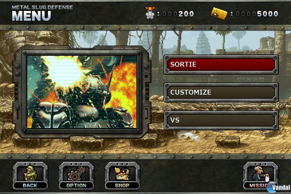 Metal Slug Defense - Videojuego (PC y Android) - Vandal