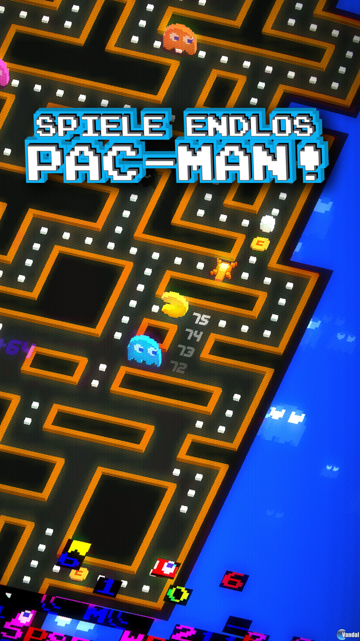 Pac-Man 256 - Videojuego (PS4, iPhone, PC, Xbox One y Android) - Vandal