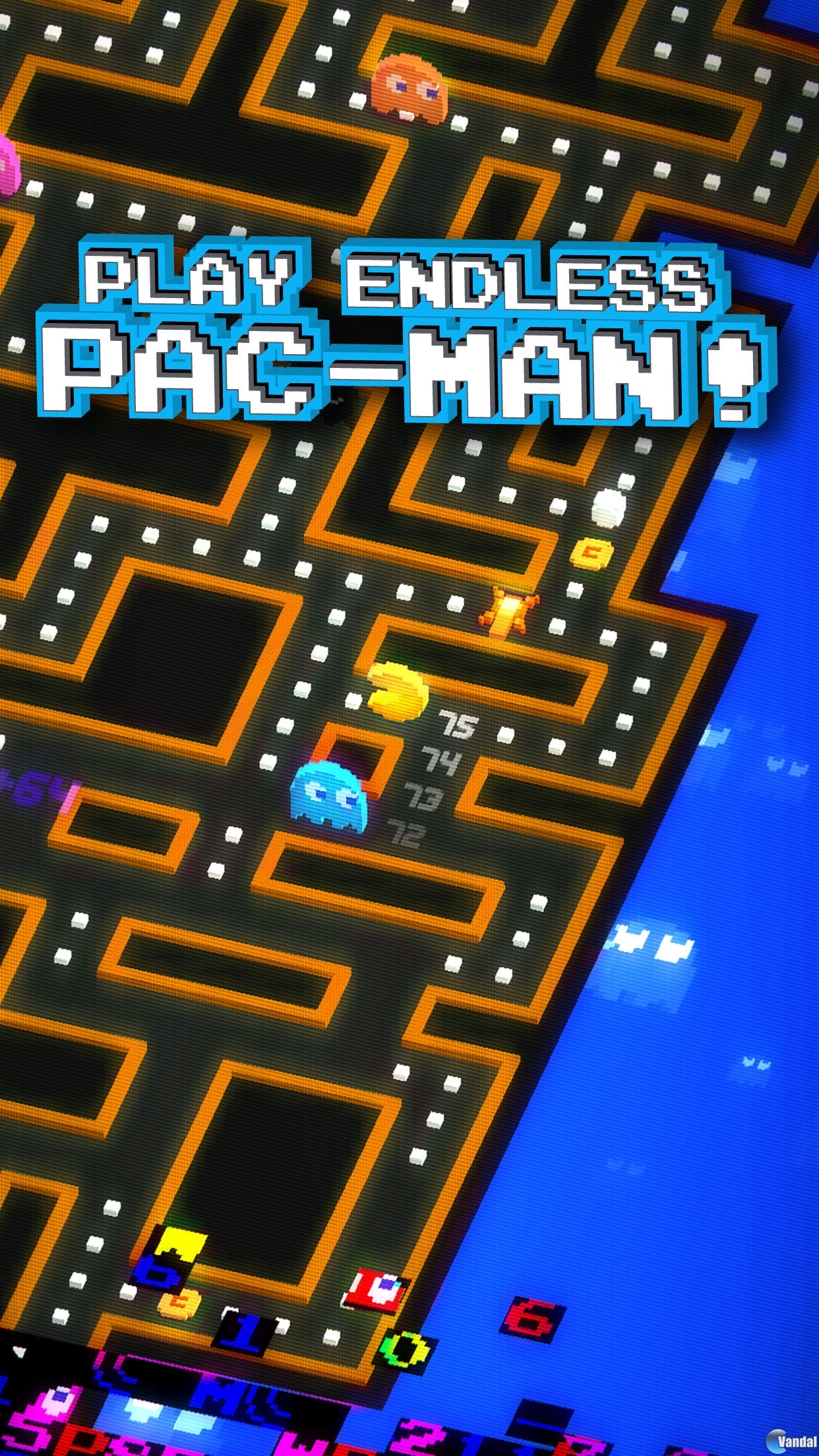 Pac-Man 256 - Videojuego (PS4, iPhone, PC, Xbox One y Android) - Vandal