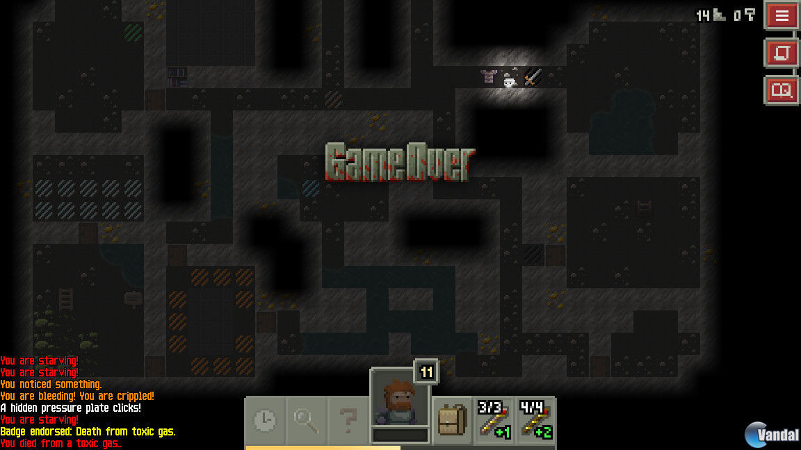 Pixel Dungeon - Videojuego (PC y Android) - Vandal