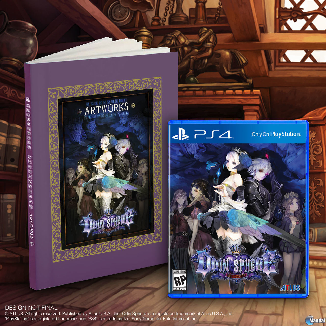 Odin Sphere Leifthrasir Videojuego Ps4 Psvita Y Ps3 Vandal