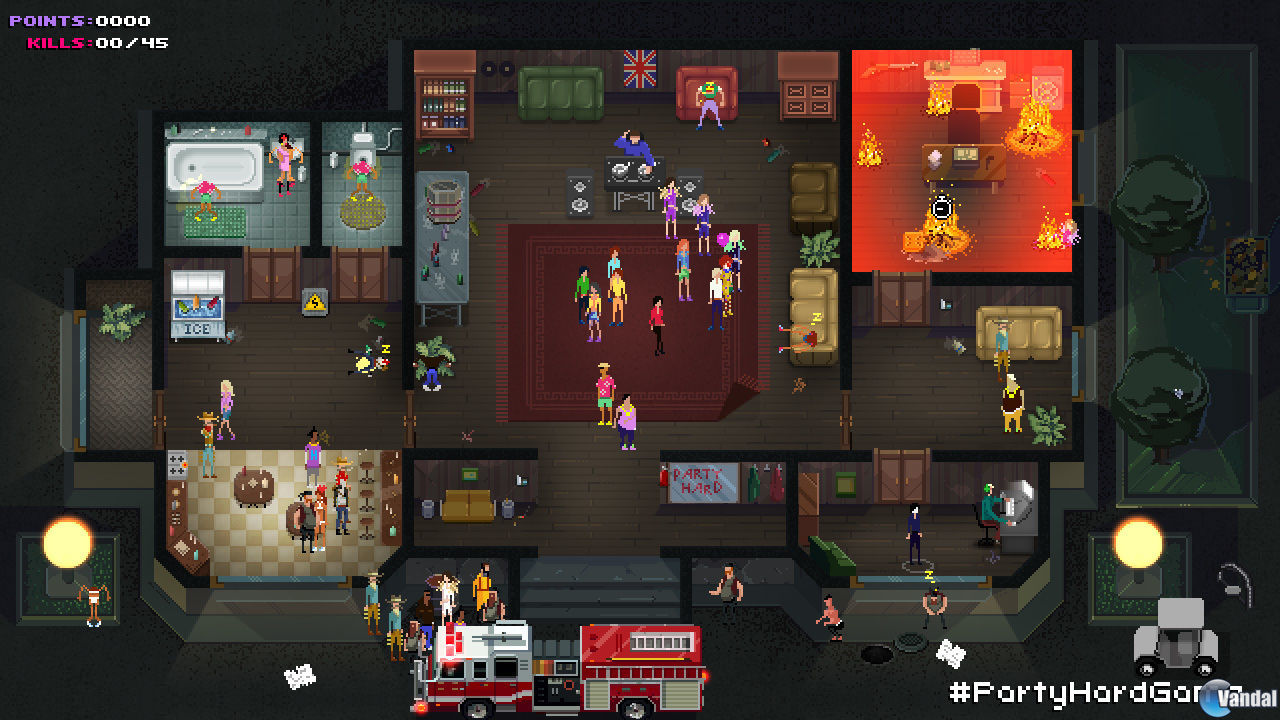 Party Hard - Videojuego (PC, PS4, Switch y Xbox One) - Vandal