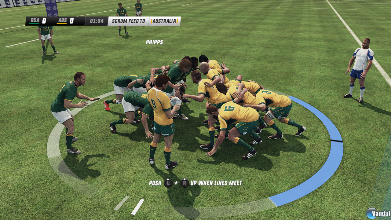Rugby Challenge 3 - Videojuego (PS4, Xbox 360, Xbox One, PC y PS3) - Vandal