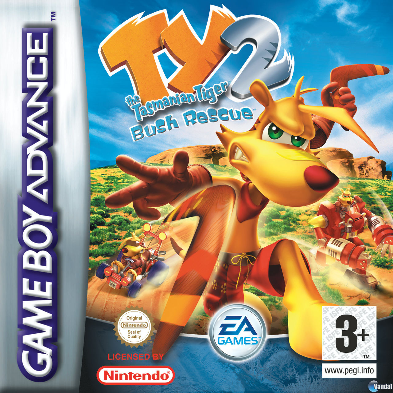 Ty The Tasmanian Tiger 2 - Videojuego (PS2, GameCube, Xbox y Game Boy ...