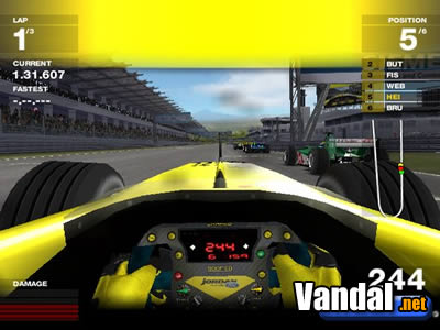 Formula One 2004 - Videojuego (PS2) - Vandal