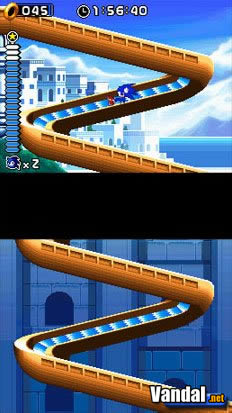 Sonic Rush - Videojuego (NDS) - Vandal