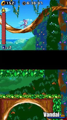 Sonic Rush - Videojuego (NDS) - Vandal