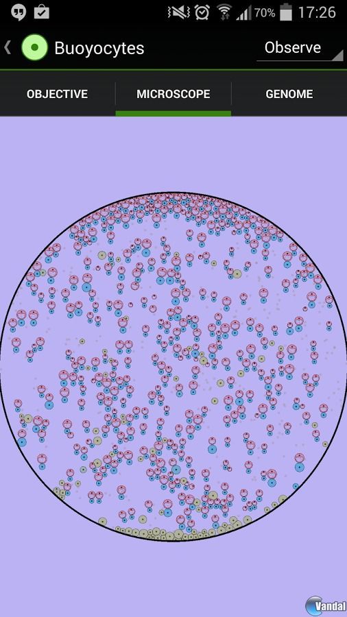 Cell Lab: Evolution Sandbox - Videojuego (Android) - Vandal