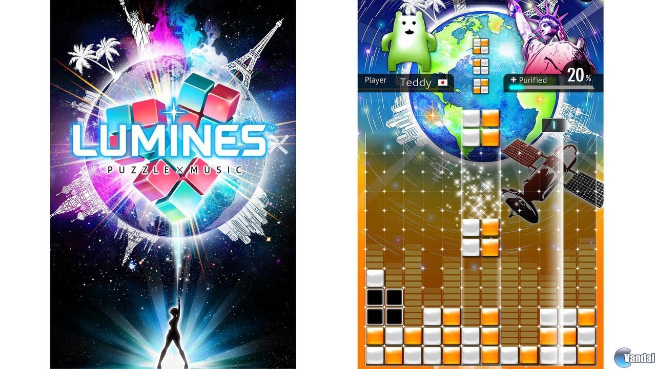 Lumines - Videojuego (PSP, PC, iPhone y Android) - Vandal