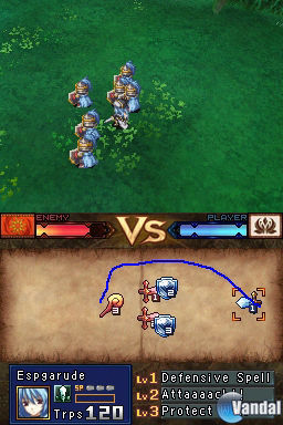 Spectral Force: Genesis - Videojuego (NDS) - Vandal