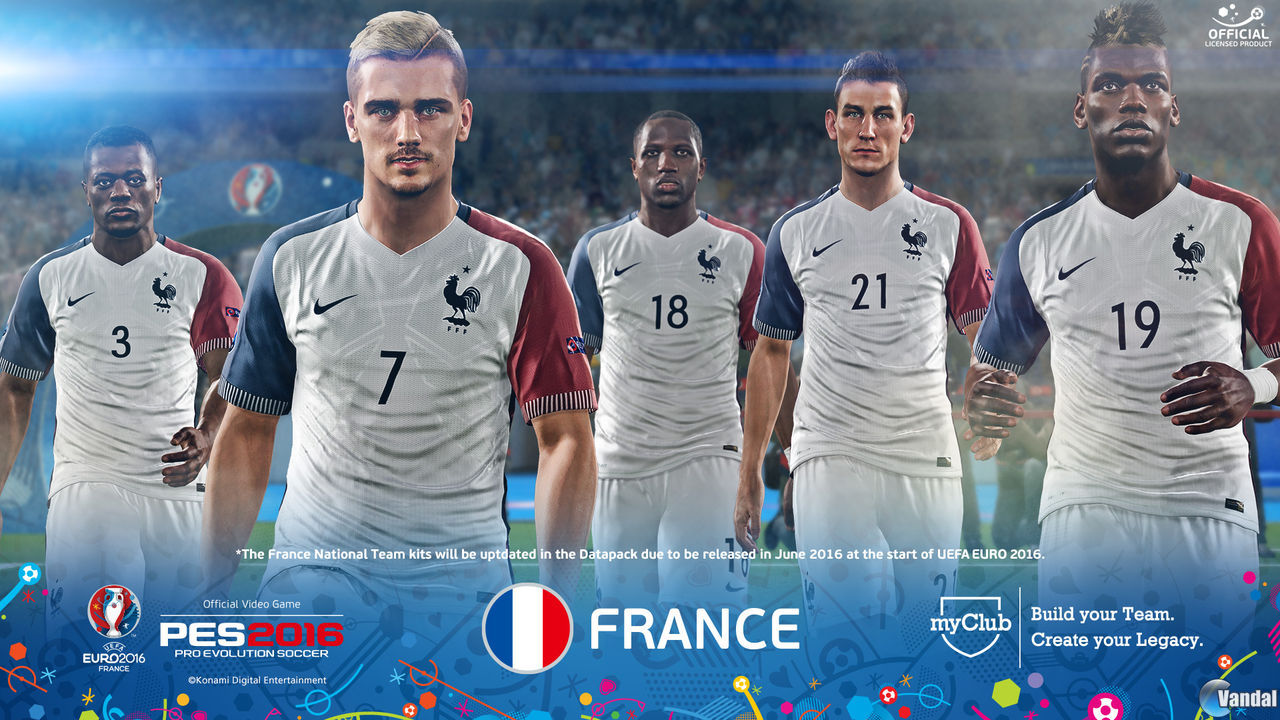 PES UEFA EURO 2016 - Videojuego (PS4 y PS3) - Vandal