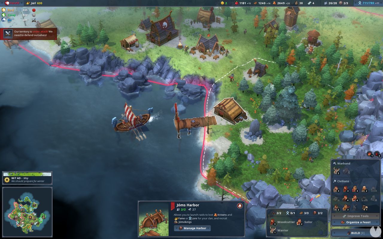 Northgard - Videojuego (PC, Switch, PS4 y Xbox One) - Vandal
