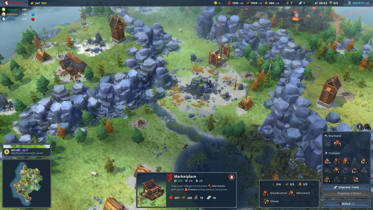 Northgard - Videojuego (PC, Switch, PS4 y Xbox One) - Vandal