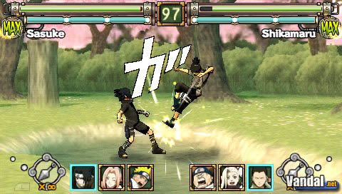 Naruto: Ultimate Ninja Heroes - Videojuego (PSP) - Vandal