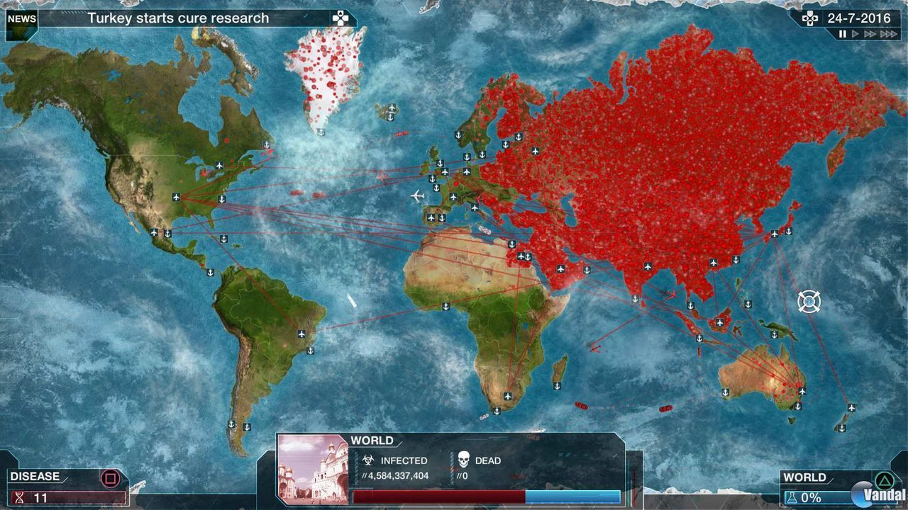 Plague Inc: Evolved - Videojuego (PC, Xbox One, PS4 y Switch) - Vandal
