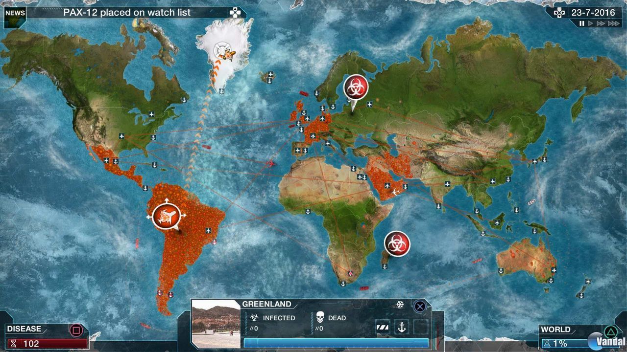 Plague Inc: Evolved - Videojuego (PC, Xbox One, PS4 y Switch) - Vandal